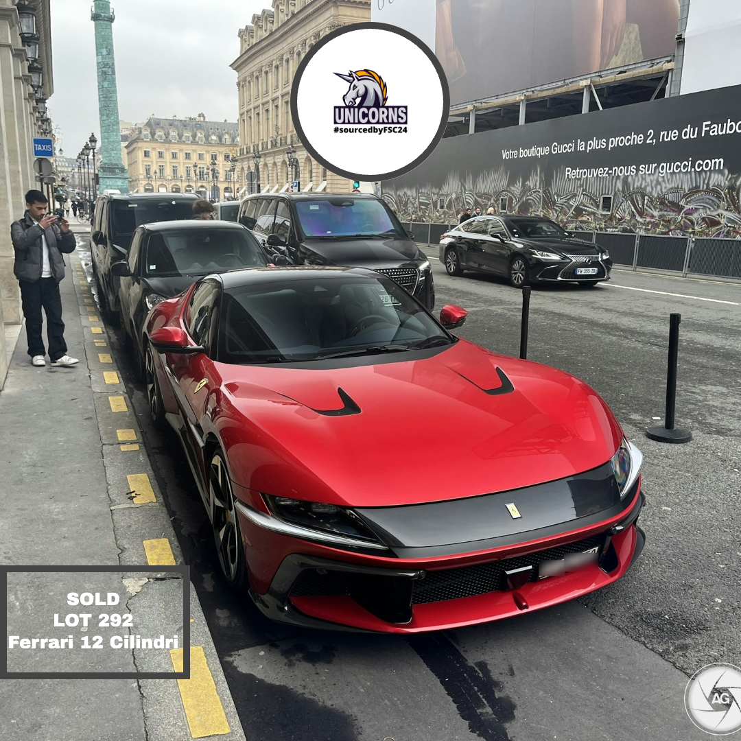LOT 292 Ferrari 12 Cilindri – FSC24 GmbH ⇧⇧⇧ Switzerland